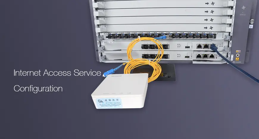 How to Configure Bridging Voice ONT Internet Access Service through OLT Commands - Thunder-link.com